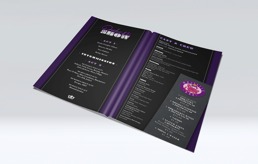 Majestic Motown - Joy Coleman Design | PRINT | WEB | BRANDING