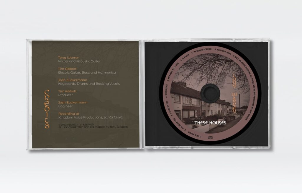 CD Jewelcase Design - Joy Coleman Design | PRINT | WEB | BRANDING